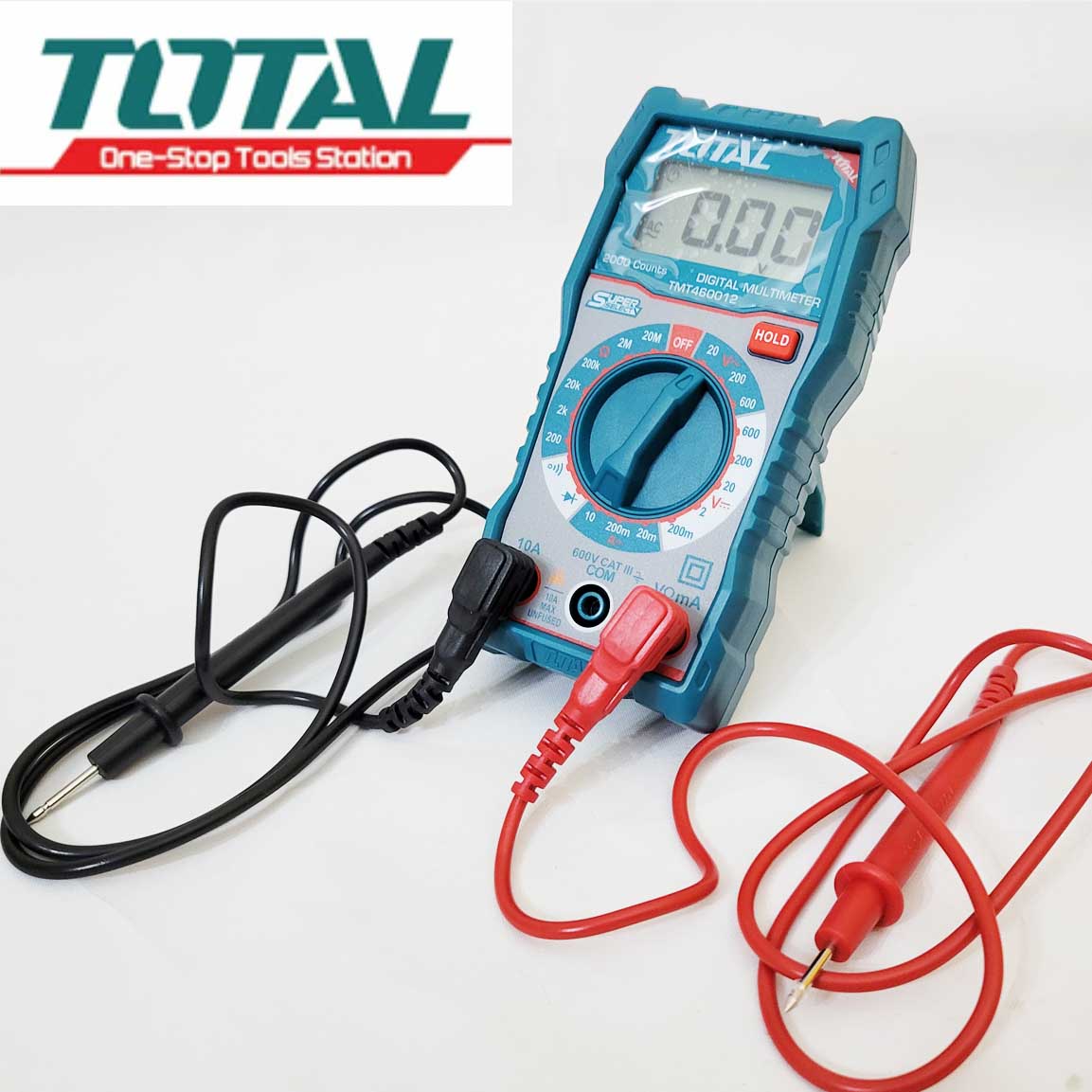 KIT TOTAL MULTÍMETRO 2.OO0D + PELACABLE MULTIFUNCIONAL – ZONE TOOLS