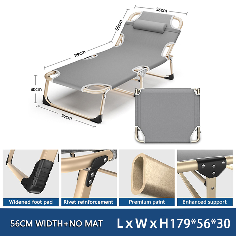 Folding Bed Protable Bed Outdoor Adjustable Family Nap Bed Office ...