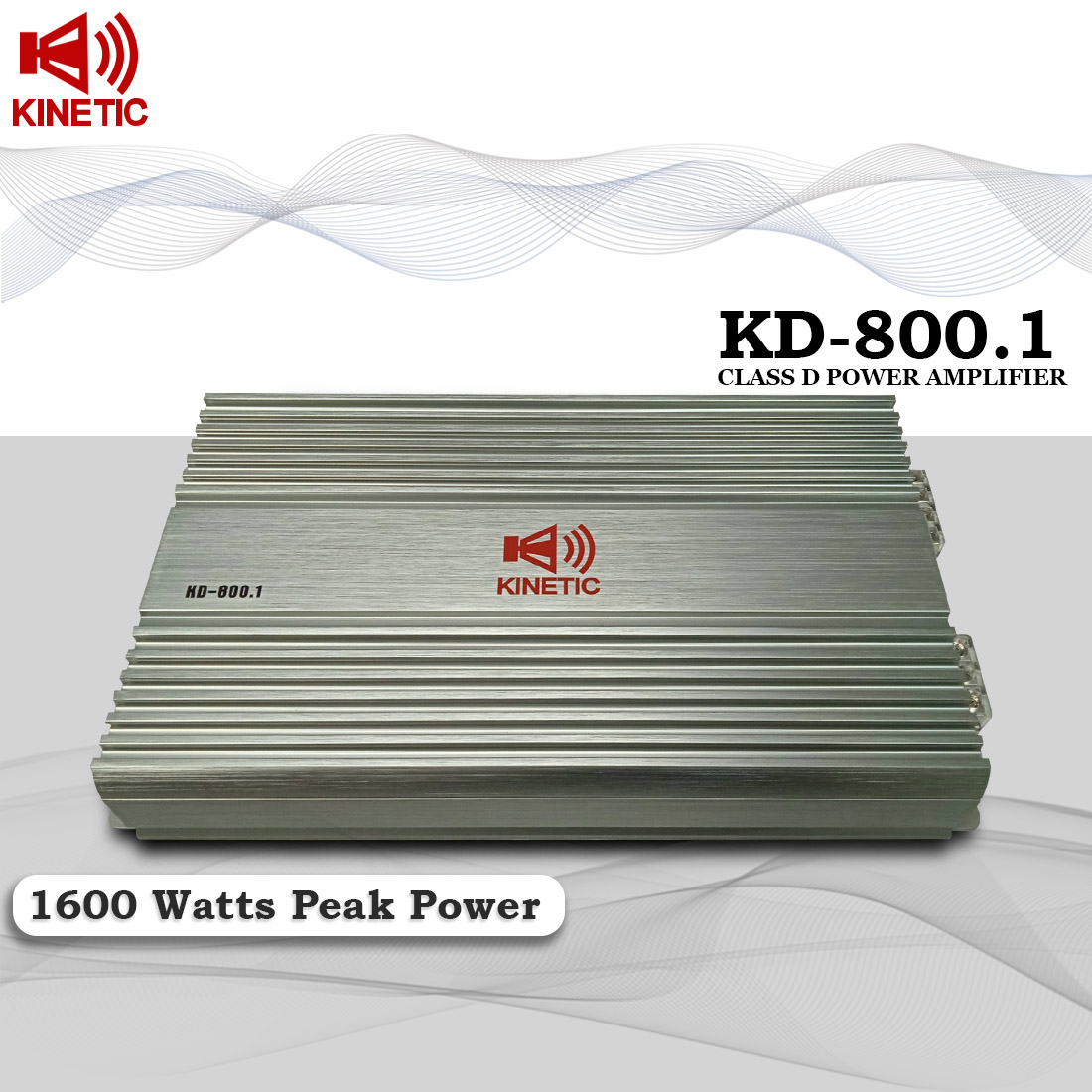 Kinetic 800.1 CLASS D Power Amplifier | Lazada PH