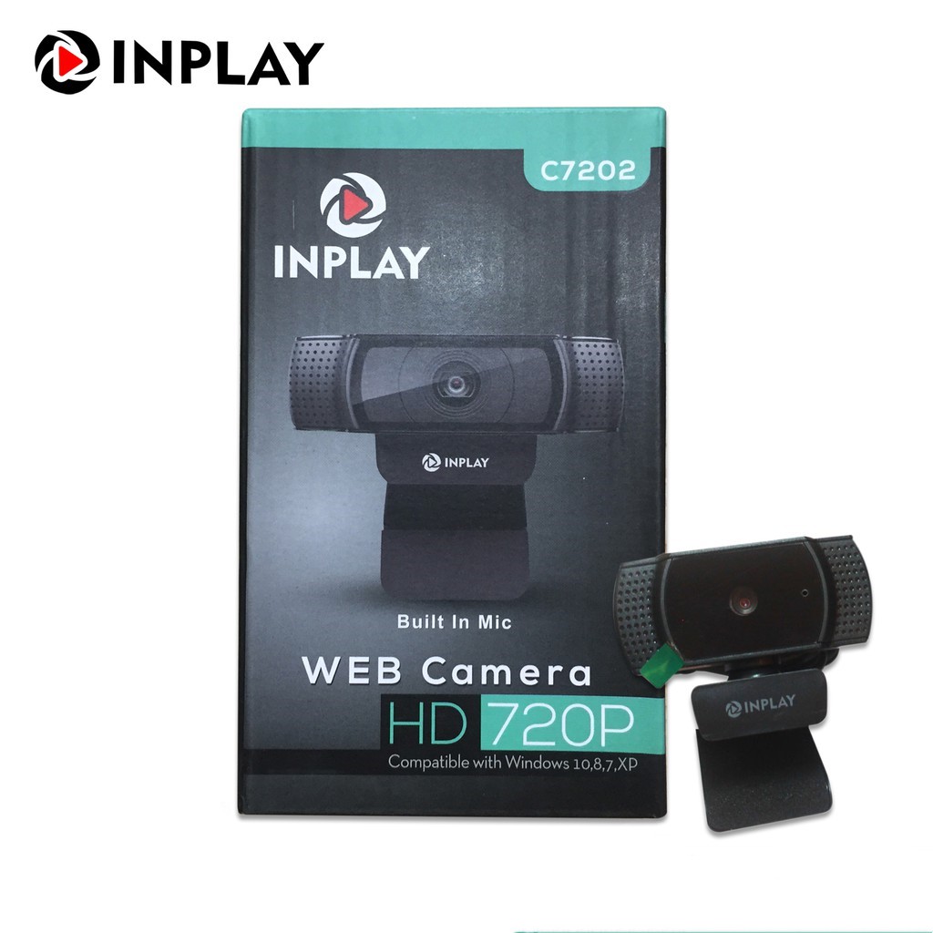 INPLAY 720P | 1080P WEBCAM HD CAMERA With Microphone | Lazada PH