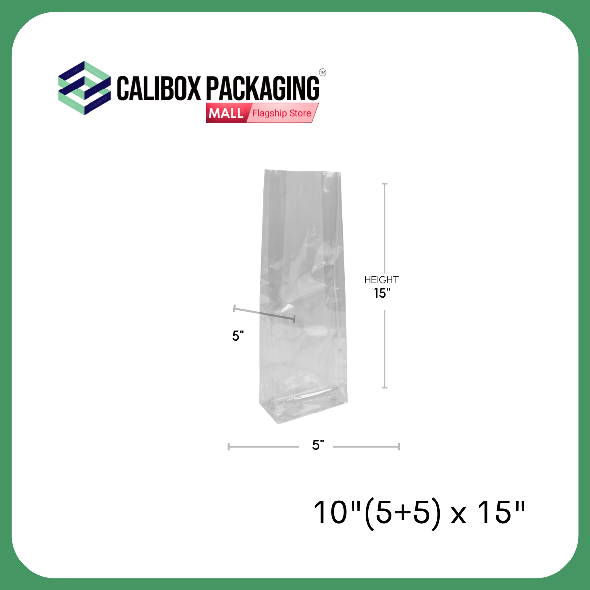 Calibox Packaging COPP Plastic Bag Food Pouch Stand Up Pouch with ...