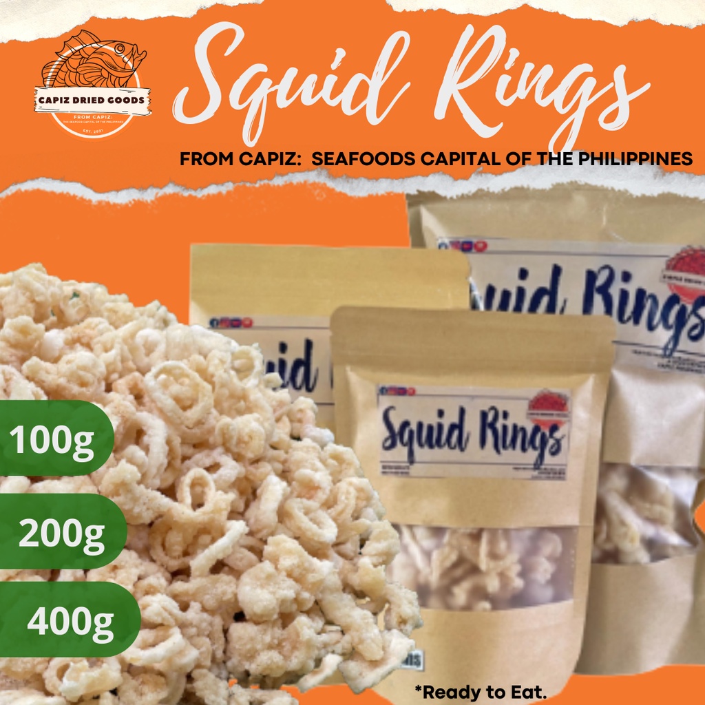 Premium Quality Squid Rings 100g/200g/400g | Lazada PH