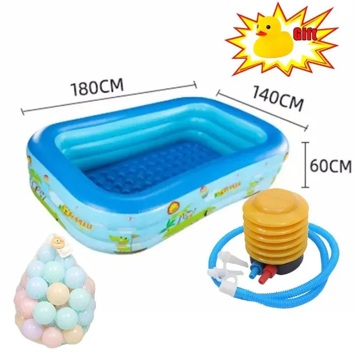 1.2m 1.5m 1.8m 2.1m inflatable swimming pool for kids home indoor ...