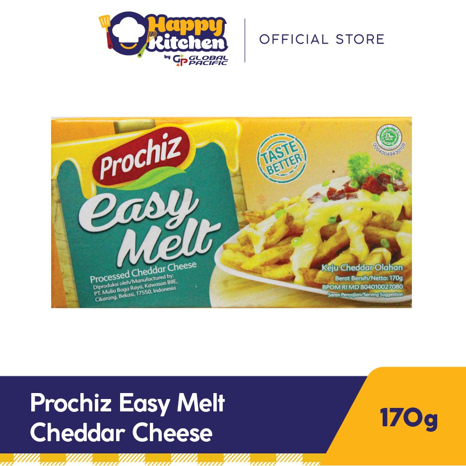 Prochiz Easy Melt Cheddar Cheese Block 170g | Lazada PH