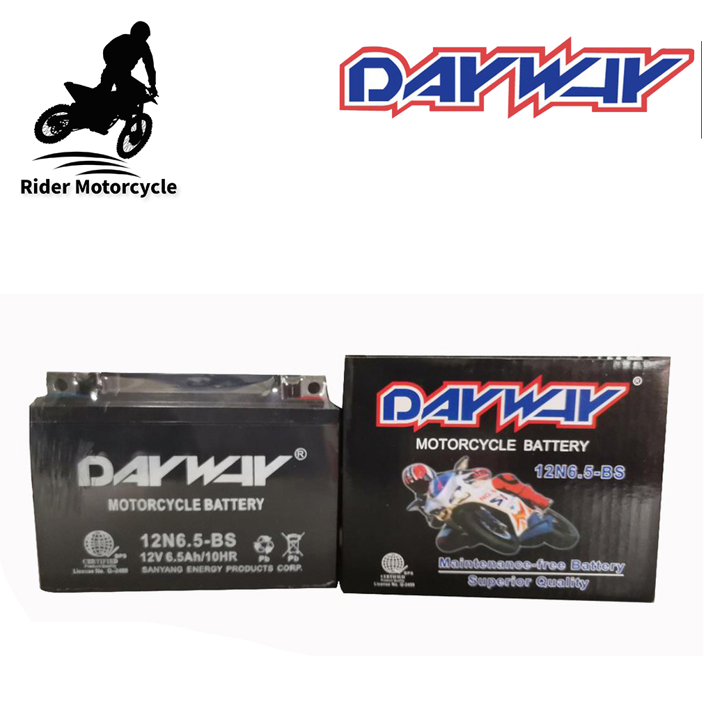 【Rider Motorecycle】Motor DayWay Battery 3L 4L 5L 6.5L 7L Battery ...