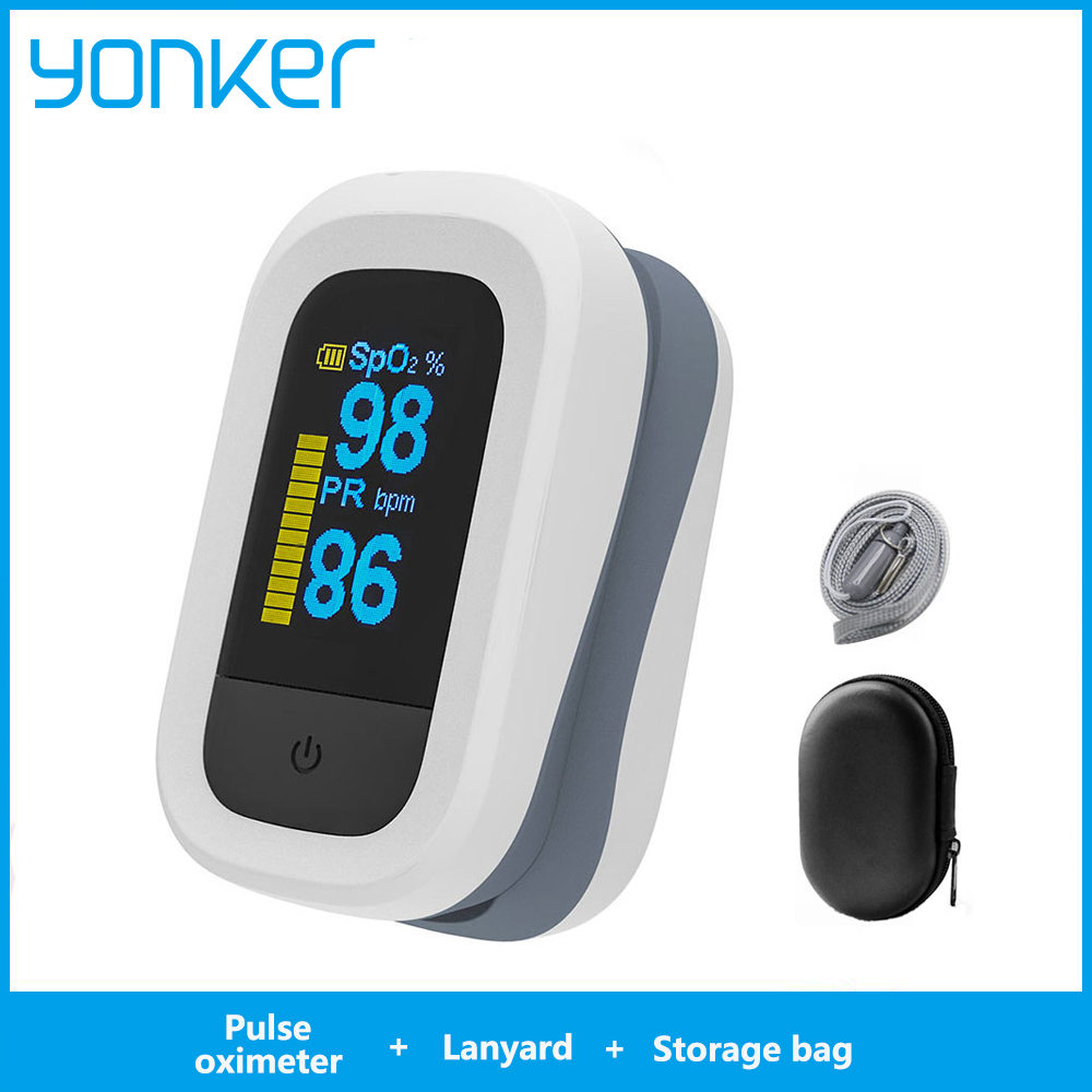 Yonker Yongrow Spo2 Pulse Oximeter Blood Oxygen Monitor Finger Pulse Rate Monitor Blood Oxygen ...