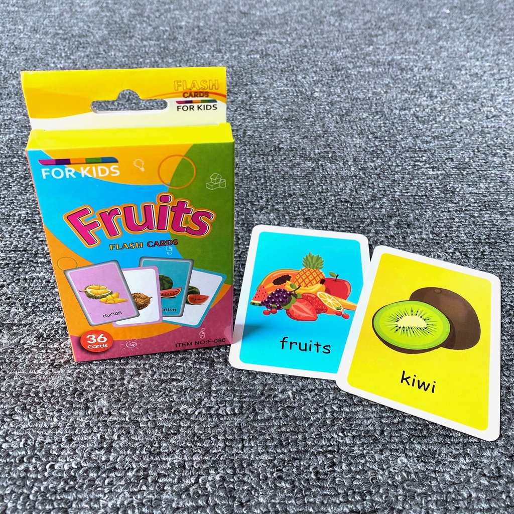 Children's Puzzle Flash Card Education Recognition Learning Card ...