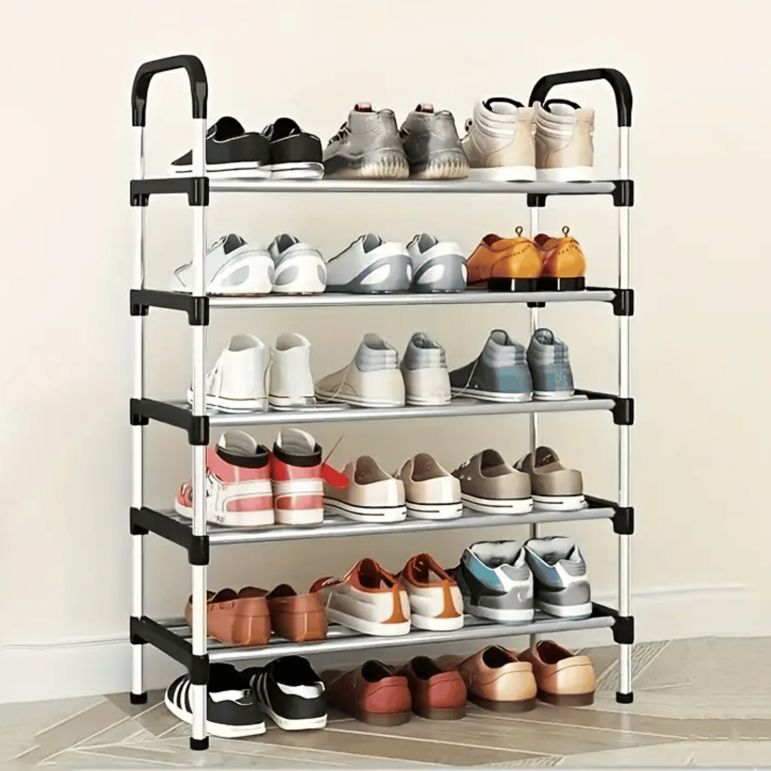 Kaisa Villa YH-6605 4 Layer Multifunctional Shoe Rack Organizer Simple ...
