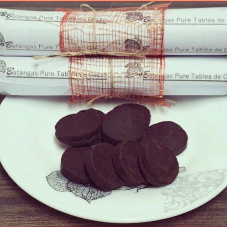 Batangas Pure Tablea de Cacao por Tsokolate de Batirol (3 rolls of 10 ...