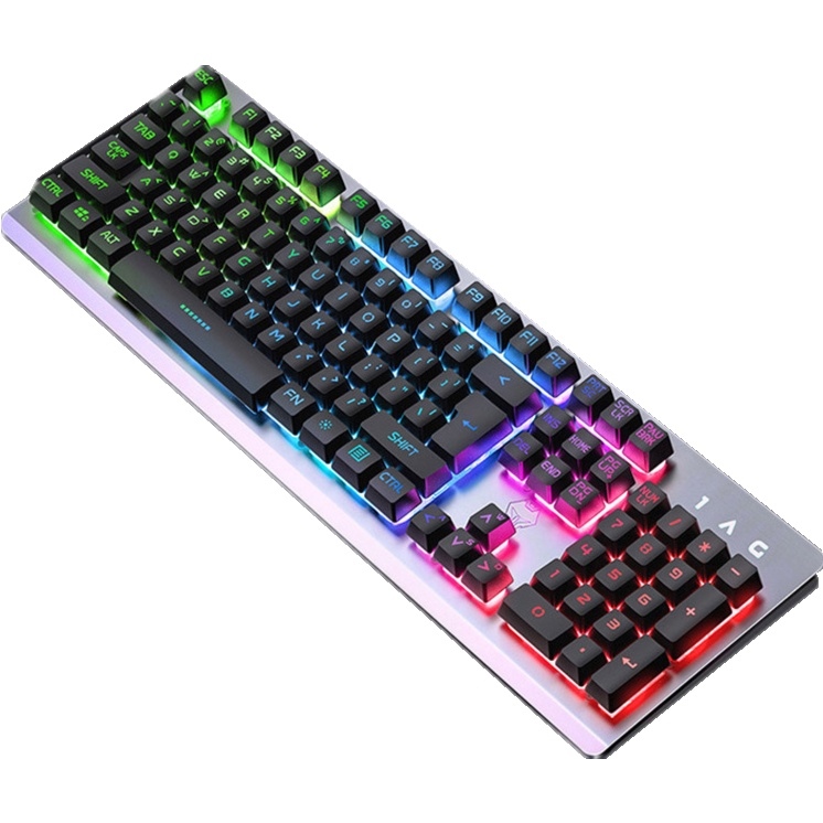 LANGTU k002 New 104 Key USB Wired Gaming Keyboard Advanced Ergonomic Design for PC Typewriter ...