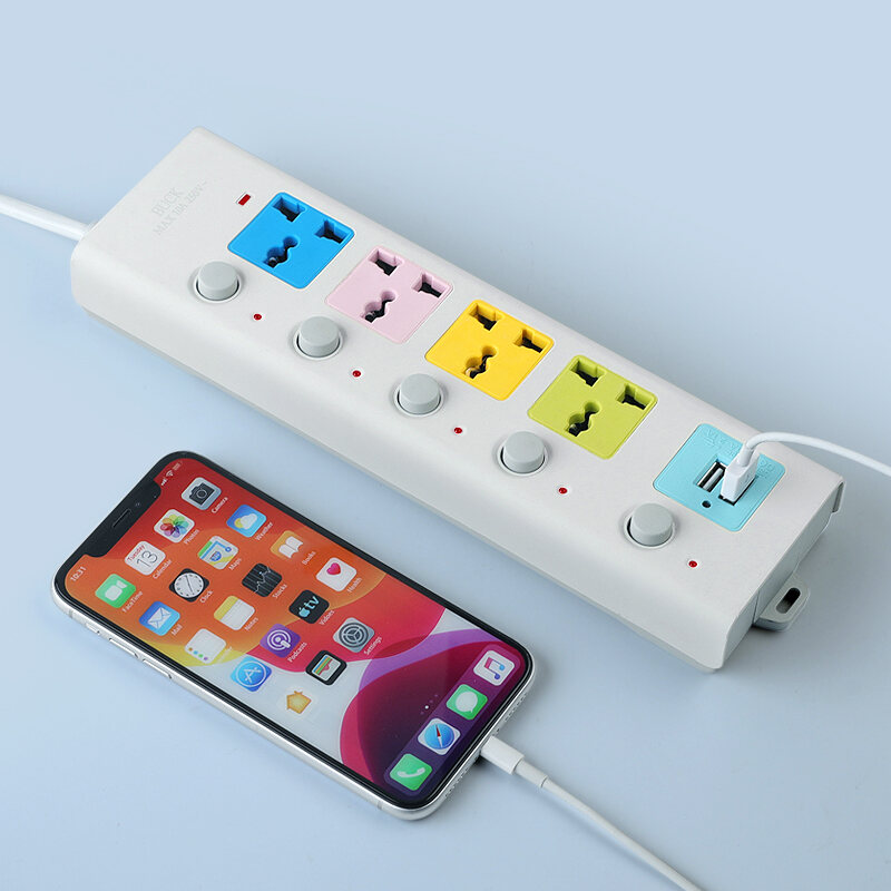 Multi Function Socket Outlet Plug Universal Outlet Extension Cord Power Socket Power Board