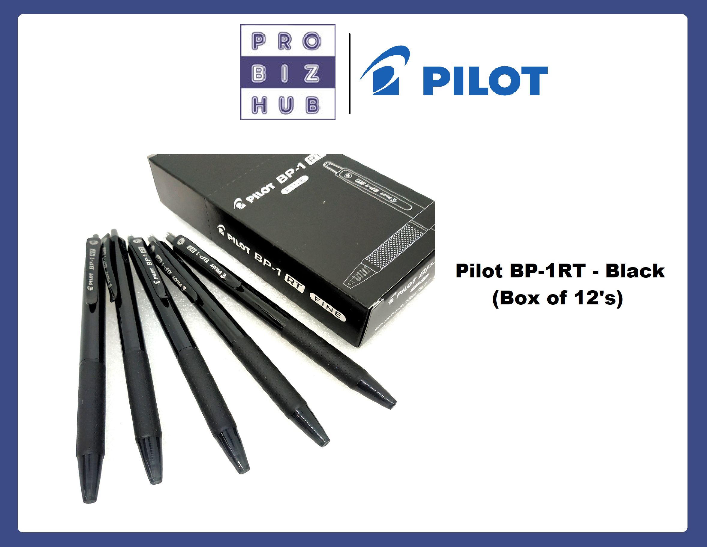 Pilot BP-1RT Retractable Ballpen (box of 12's) | Lazada PH