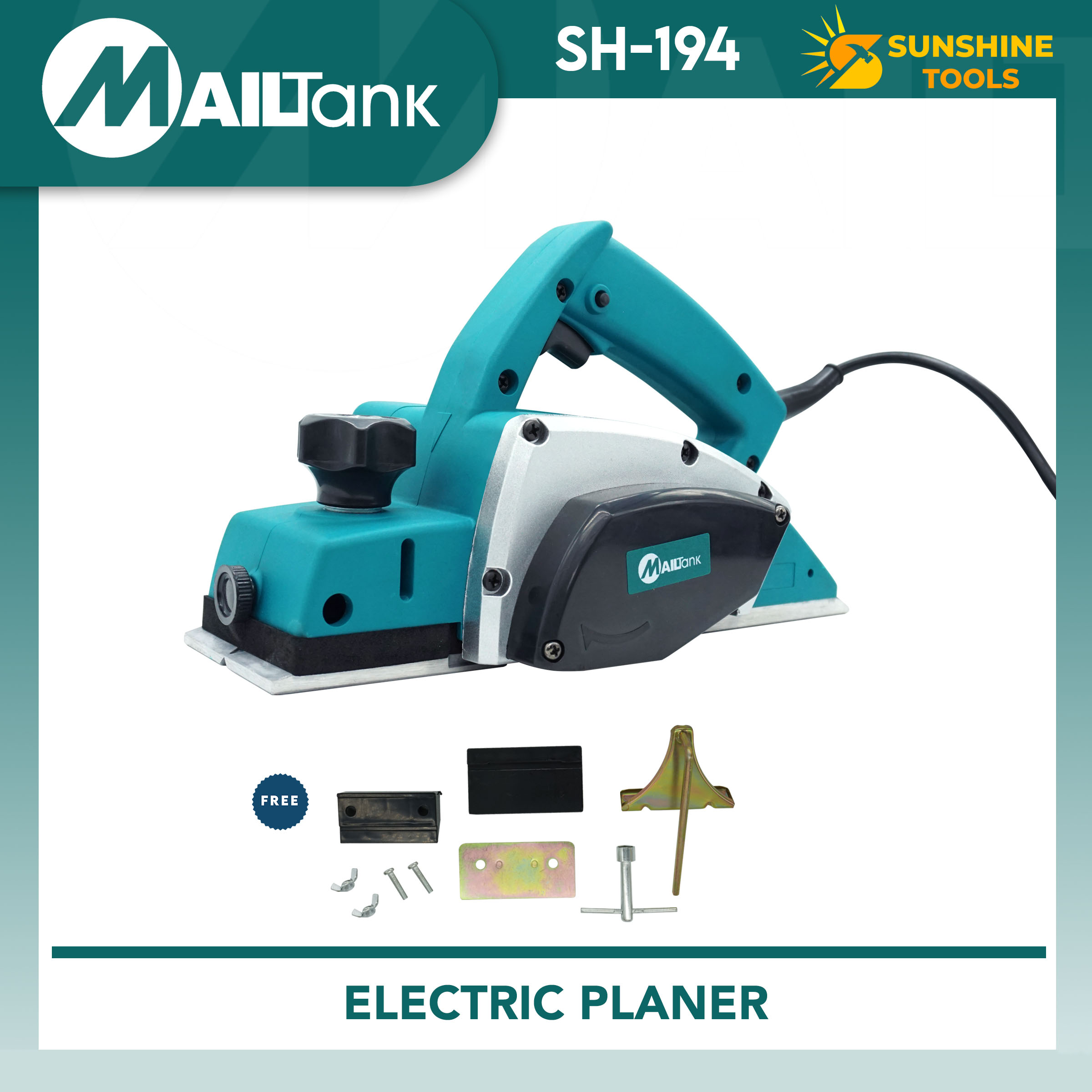 MAILTANK (SH194) Electric Planer Wood Planer | Lazada PH