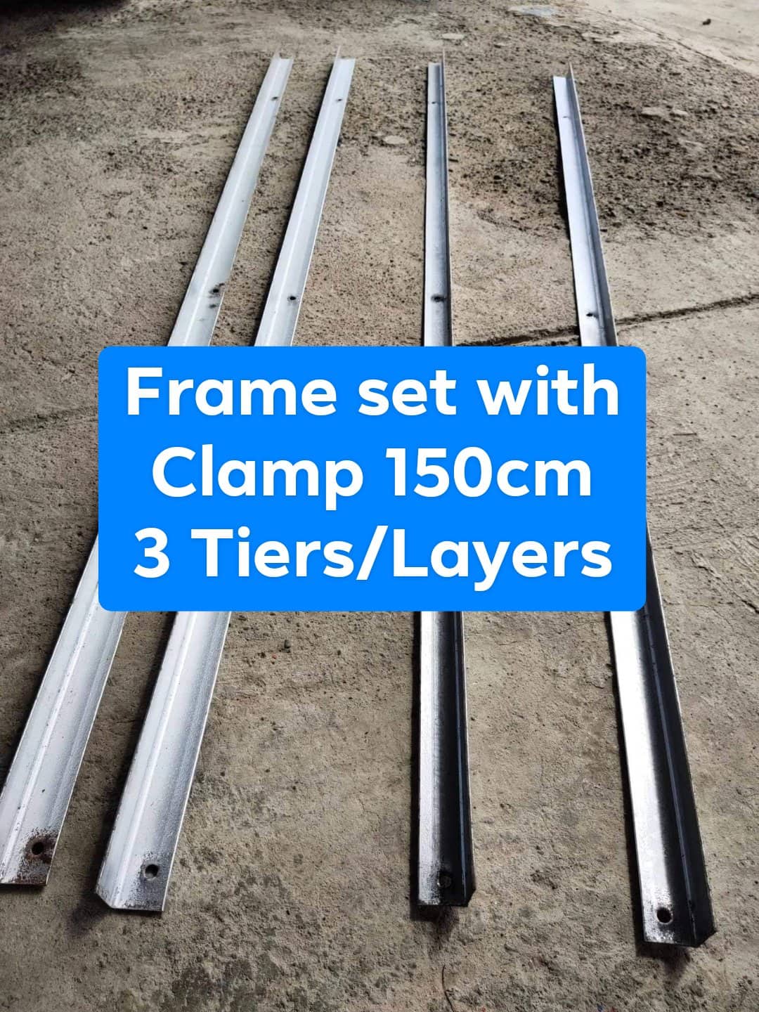 Rabbit Cages Framing. 4pcs. Legs/Frame Sold Separately for 3 layers ...