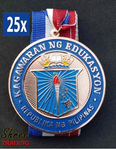 DEPED MEDAL 5CM (KAGAWARAN 25 PIECES ) | Lazada PH