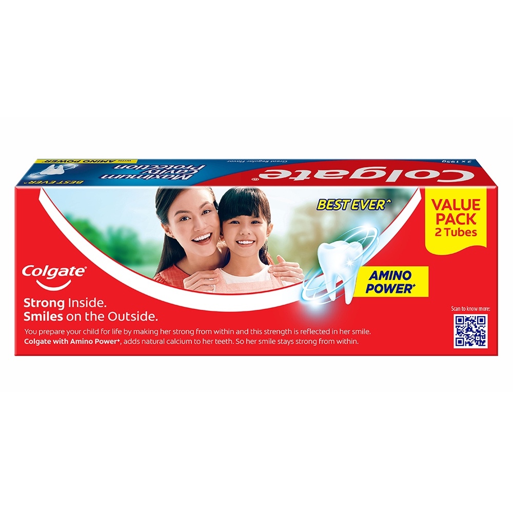 Colgate Maximum Cavity Protection Great Regular Flavor Anti-Cavity ...