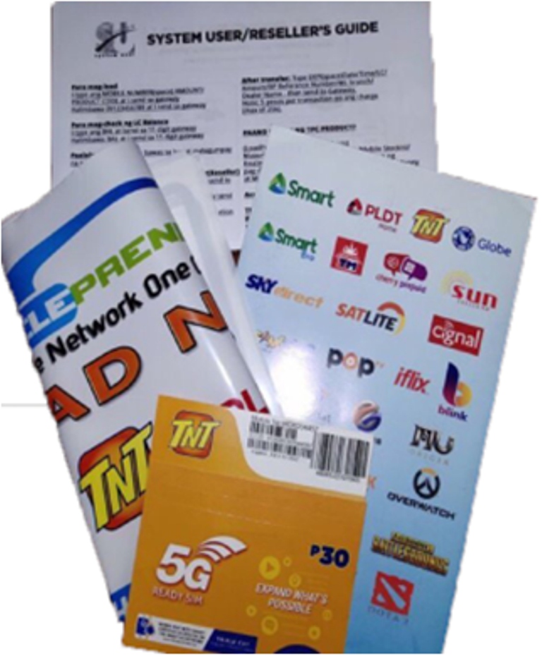 E-LOAD RETAILER KIT/RETAILER SIM with FREE LOADWALLET and BANNER-1SIM ...