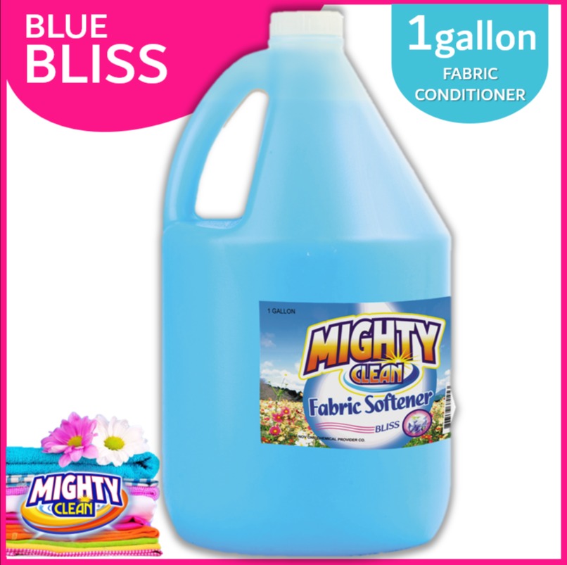 Mighty Clean Fabcon Blue Bliss - FS Blue 1 GALLON | Lazada PH