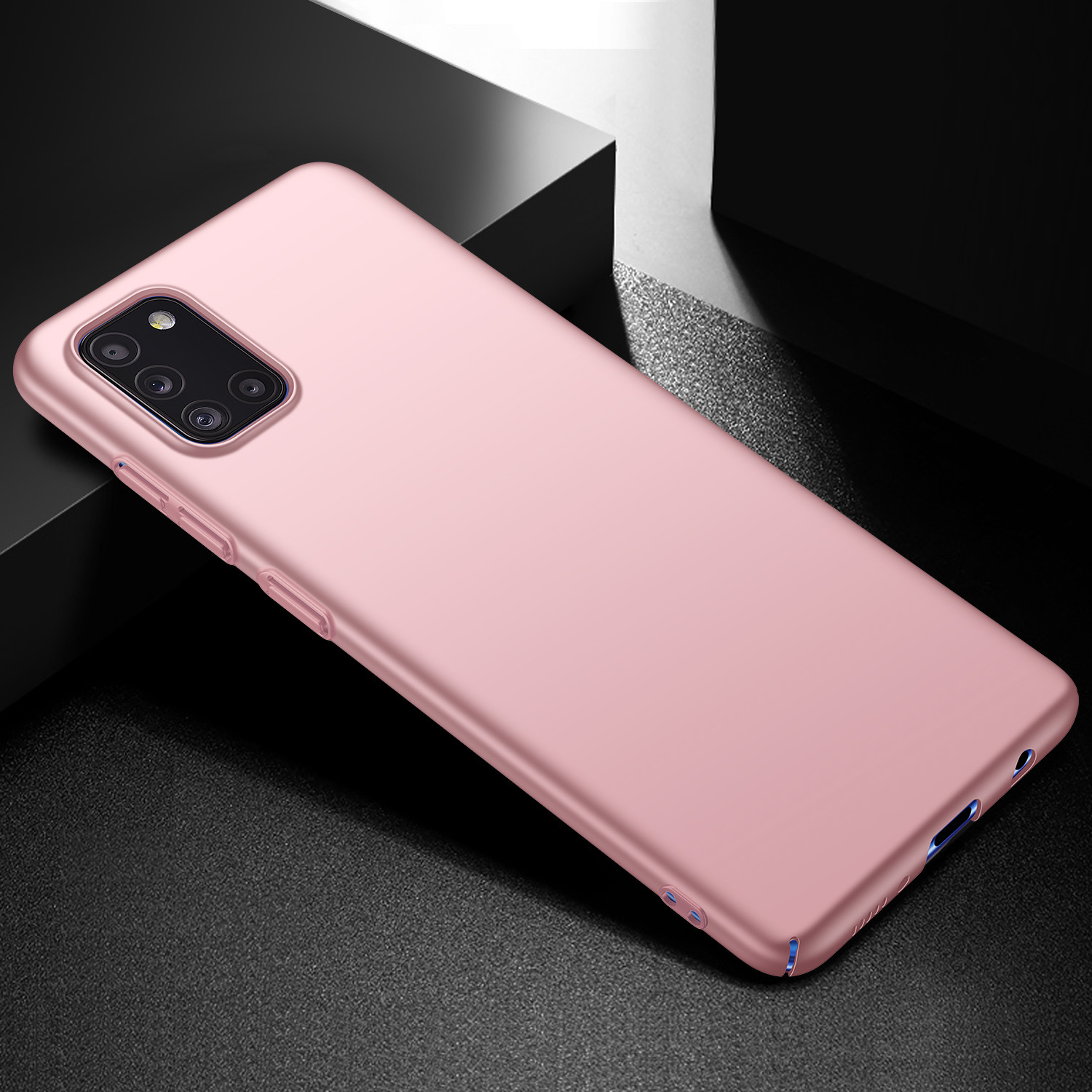 Galaxy A31 Case, RUILEAN Ultra Thin Matte Skin Anti-Fingerprint Rubber ...