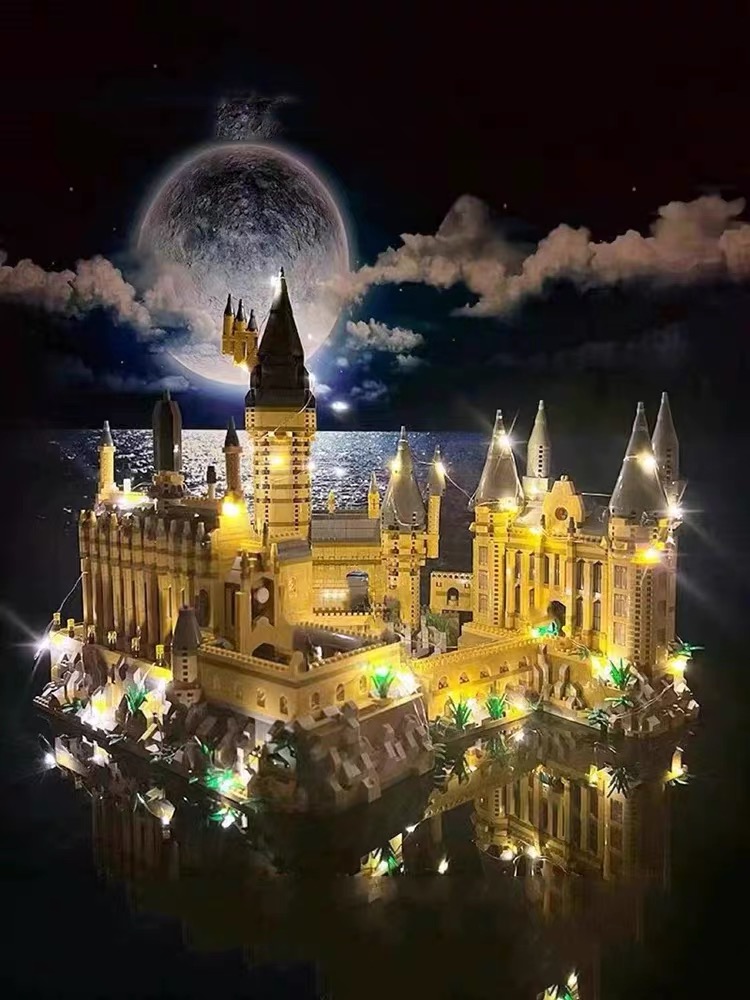 Harry Potter Of Hogwarts Castle Building Block Models High difficulty ...