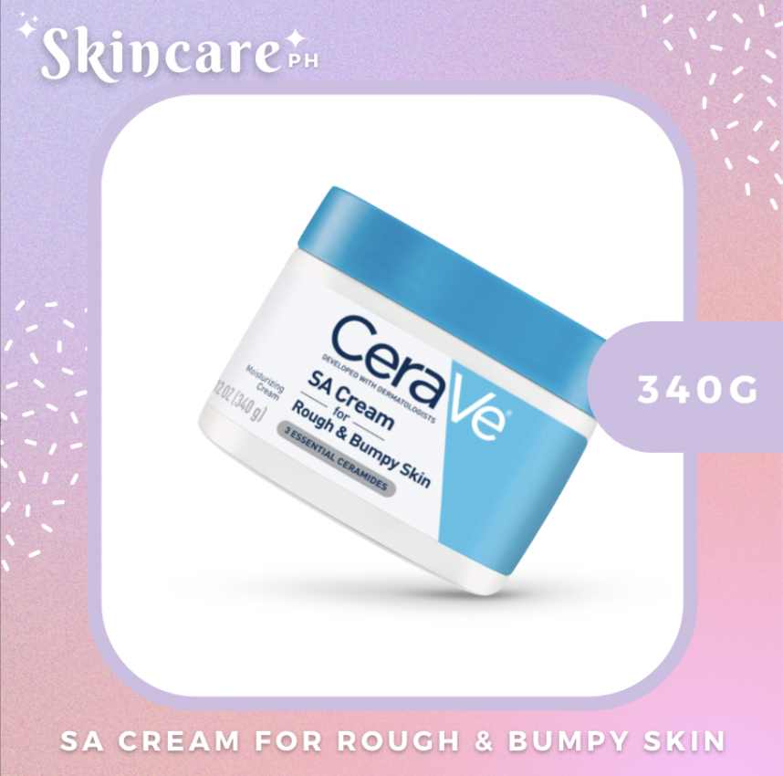 Cerave SA Smoothing Cream for Rough and Bumpy Skin | SA Cream for Rough ...