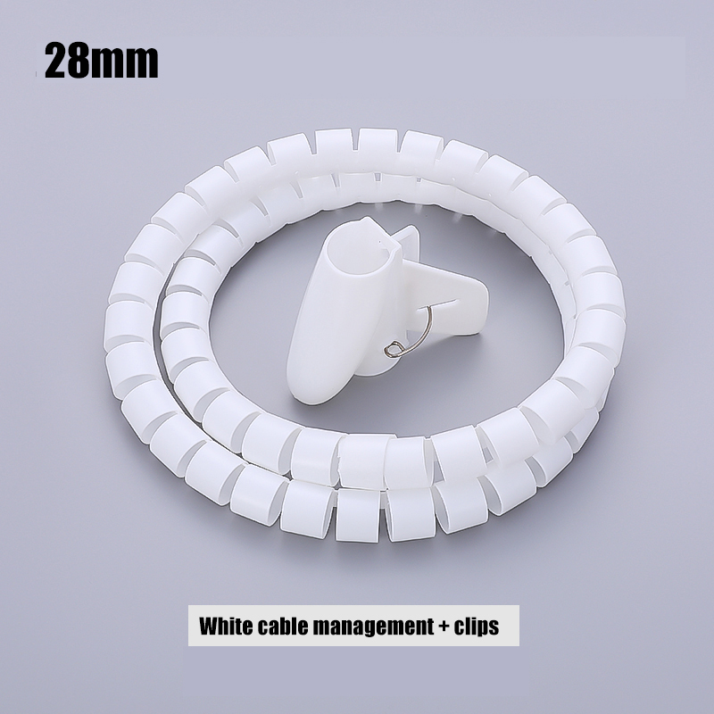 【KOPEC】Cable Sleeve Easy Wrap Cable Management Sleeve Cord Wrap Cord ...