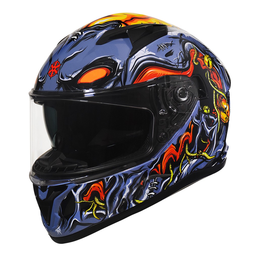 RYO RF-2 Demon Full Face Helmet | Lazada PH