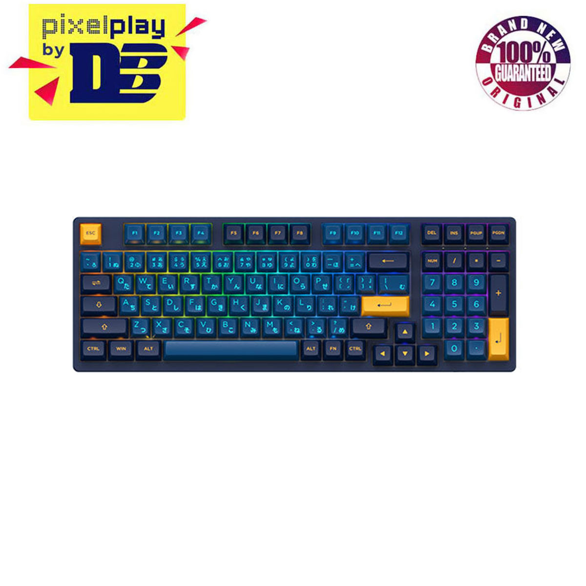 Akko 3098 Macaw Hiragana Version RGB Full Size Hot-Swappable Mechanical ...