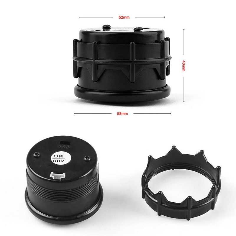 Dyno Racing 2 inch 52mm Digital Analog LED Electronic Auto Car Voltage ...