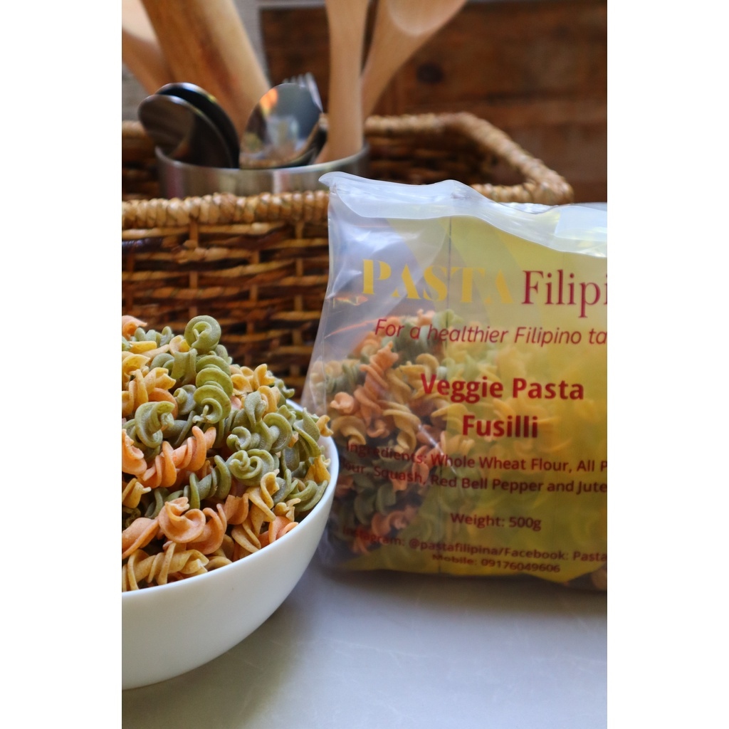 ⊙ Whole Wheat Veggie Pasta - Fusilli 500g | Lazada PH