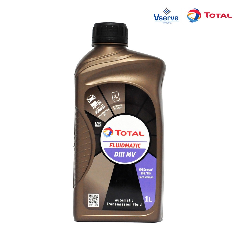 Total Fluidmatic DIII MV 1 Liter Semi-Synthetic Automatic Transmission ...