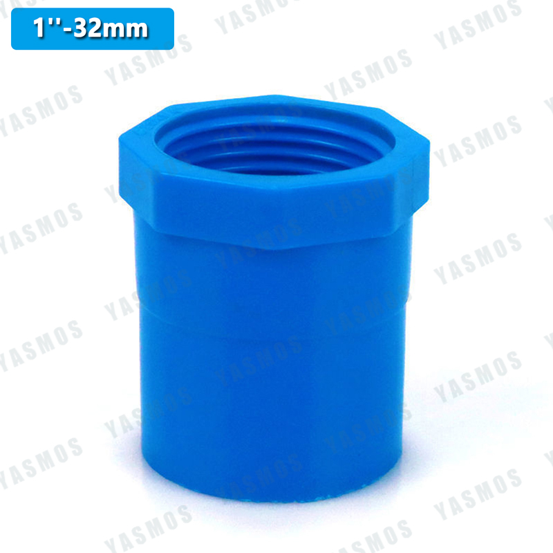 PVC Blue Water Fittings 1/2" 3/4'' 1''Female Adaptor | Lazada PH
