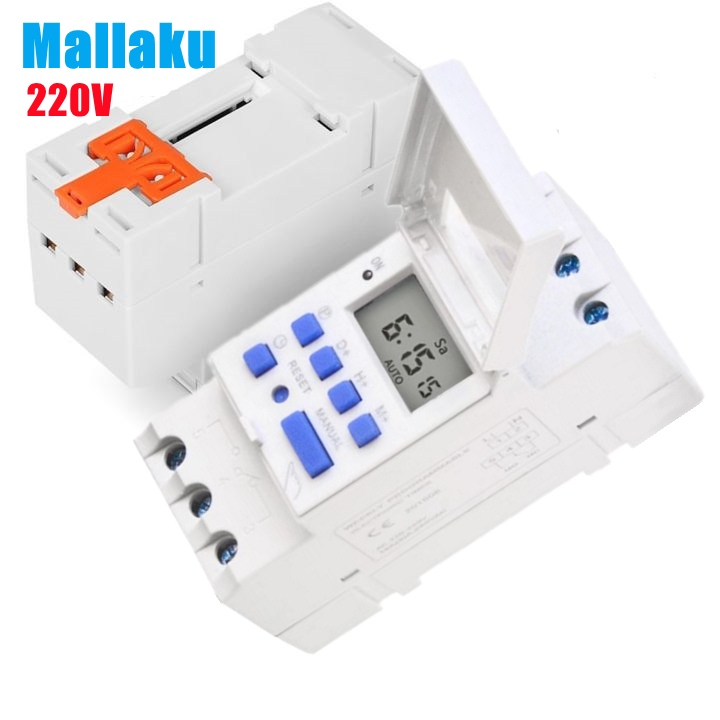 Mallaku Electronic Weekly 7 Days Programmable Digital TIME Relay Timer ...