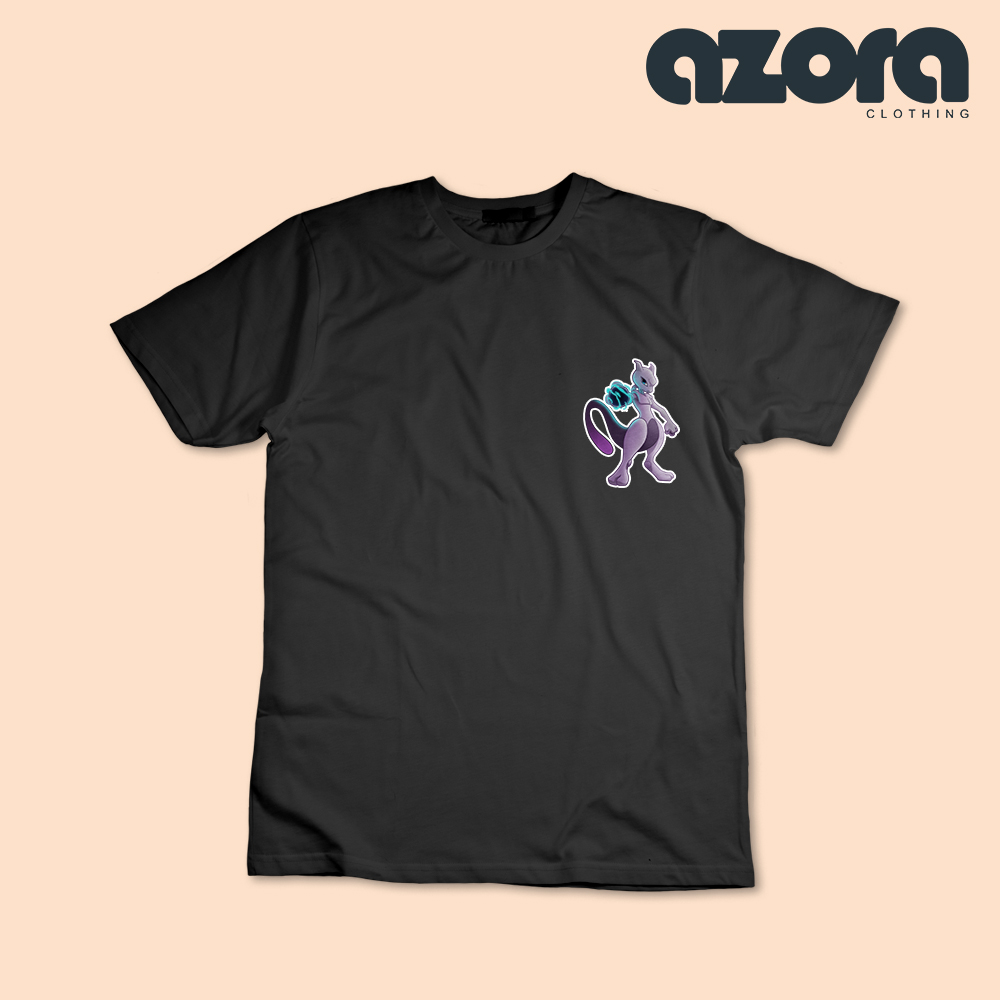AZORA Pokemon Graphic Logo Character Tees T-Shirt for Men and Women ...