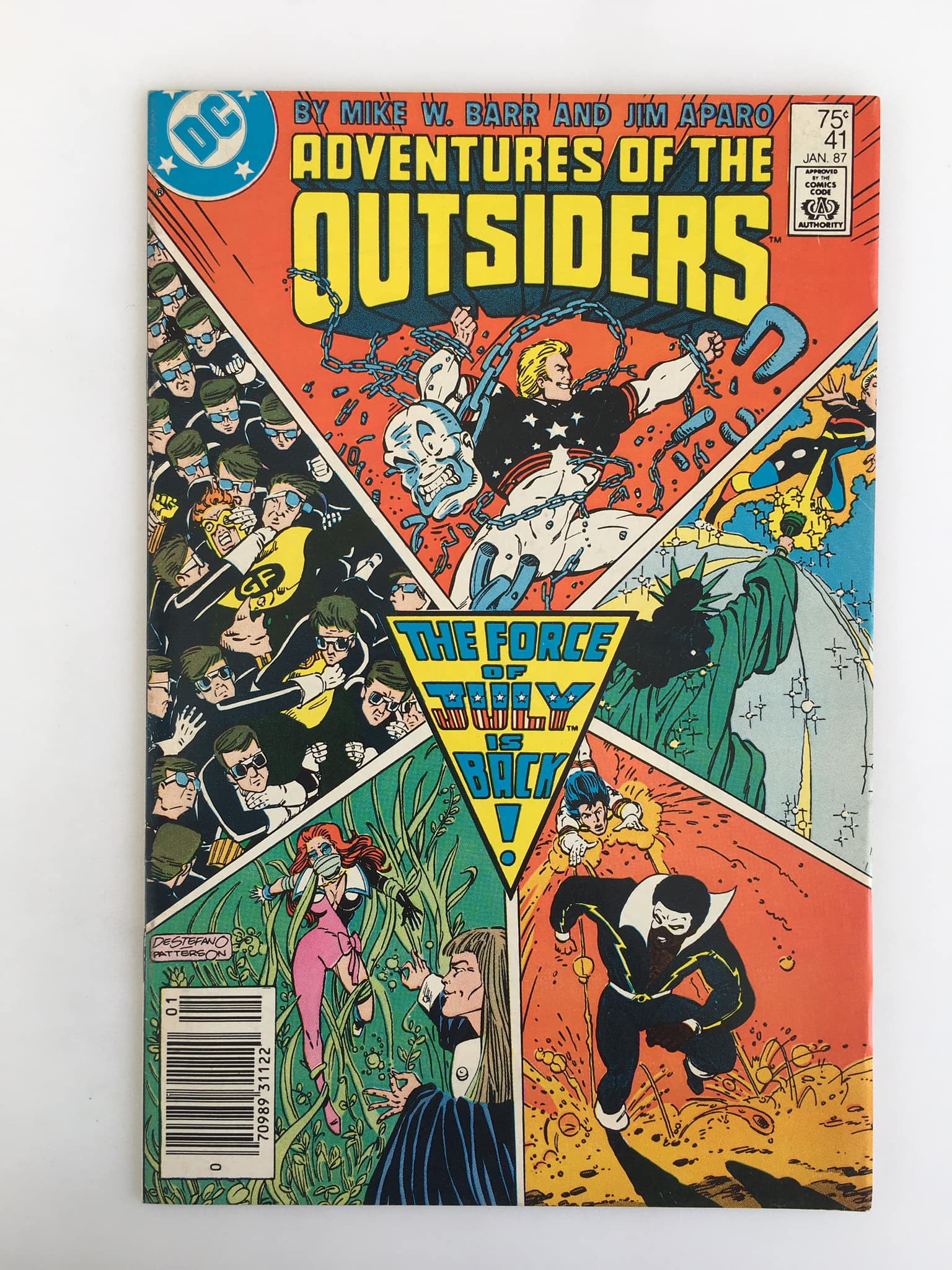 Batman and the Outsiders 41 Published Jan 1987 by DC Comic Book ...