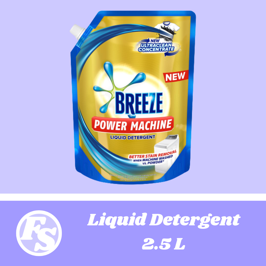 Breeze Power Machine Liquid Detergent 2.5L | Lazada PH