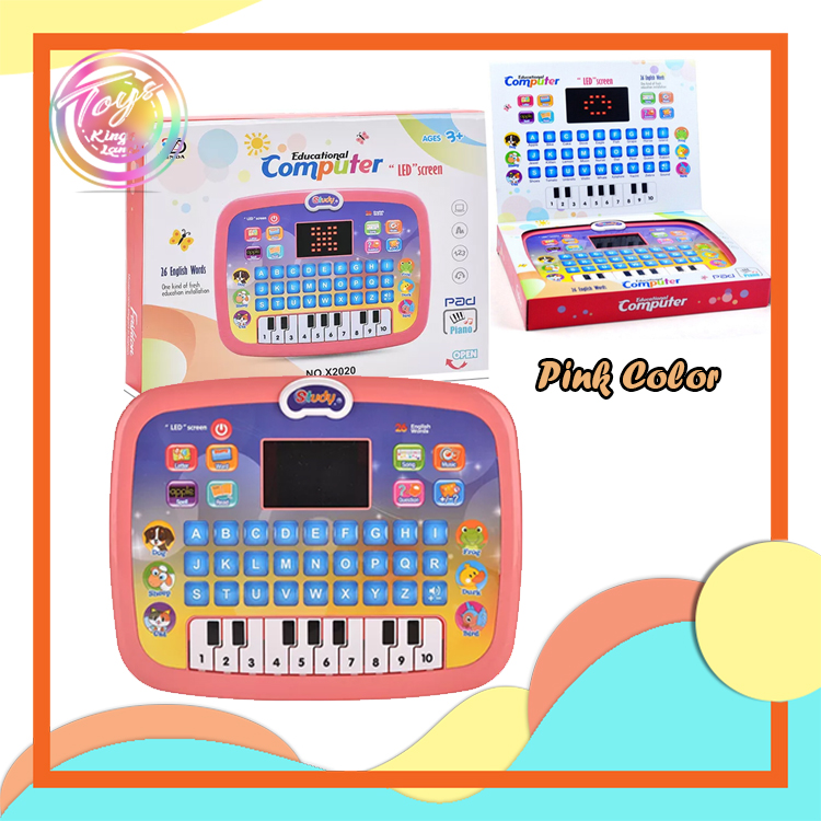 TK Children Learning Laptop Computer Educational Alphabet Keyboard ...