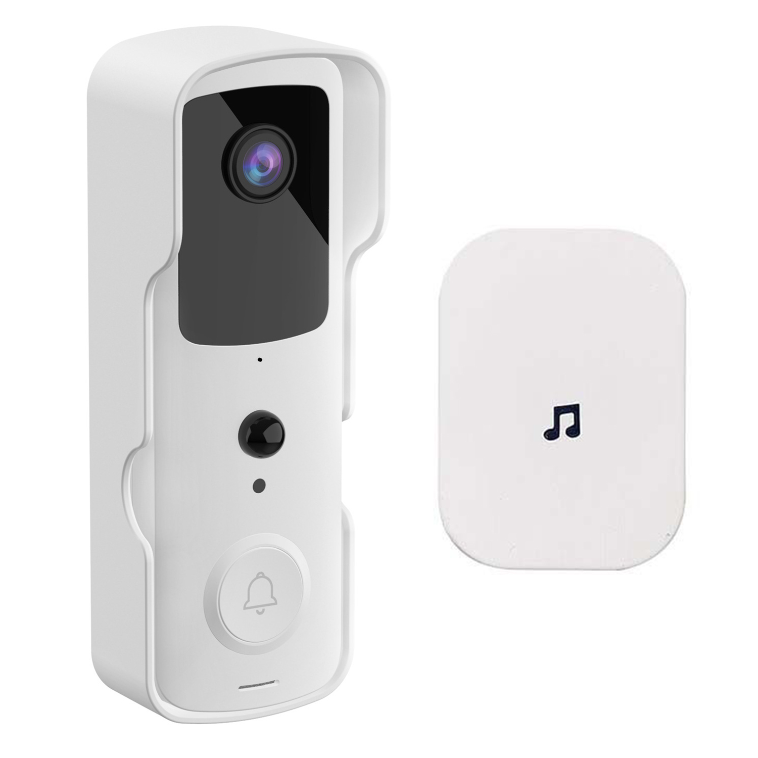 Smart Doorbell Wireless Waterproof With Camera Doorbell Outdoor Gate ...