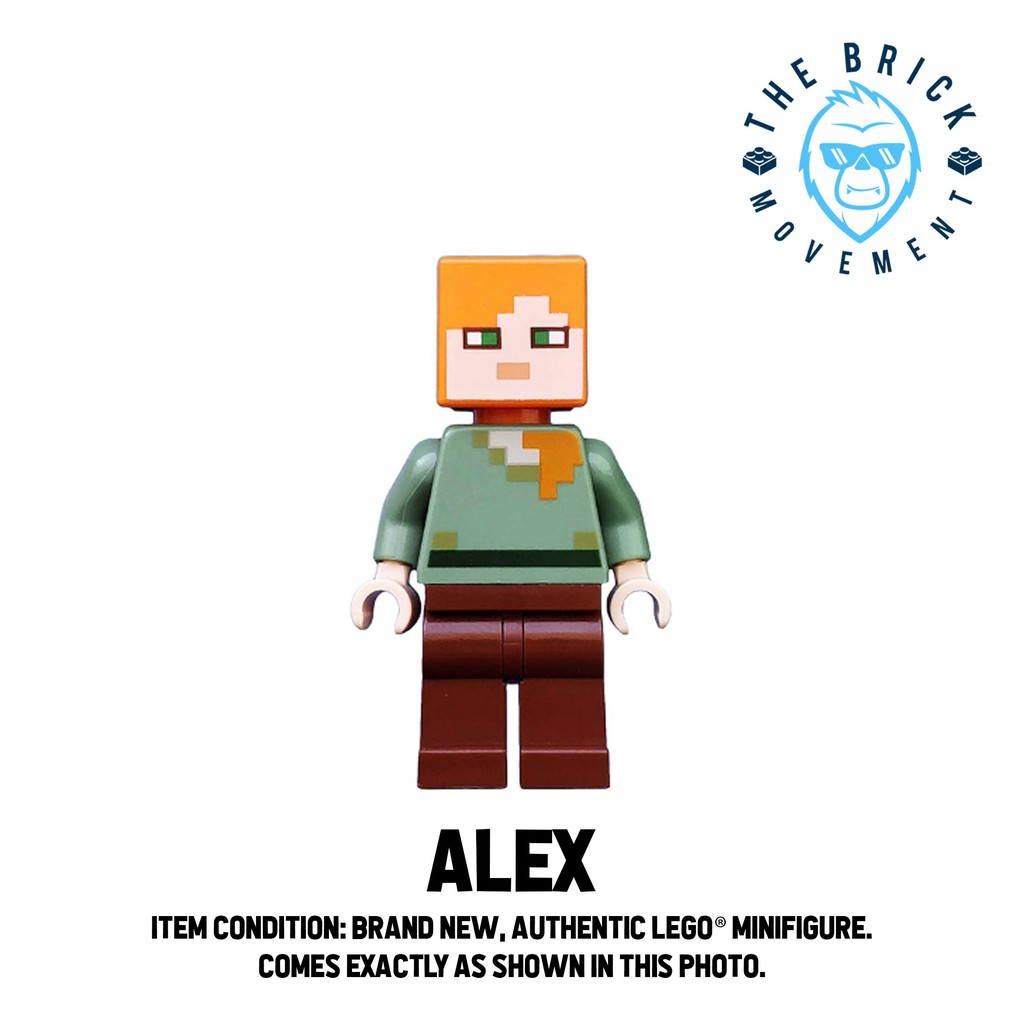 LEGO® MINECRAFT Alex MinifiguretSn | Lazada PH