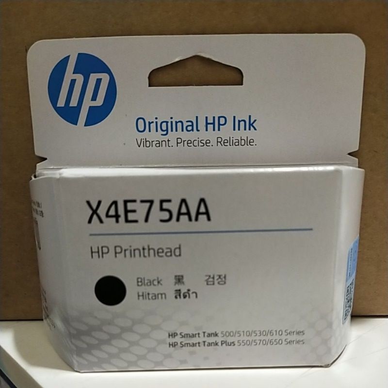 【Ready Stock】 Hp Printhead X4E75Aa Black Head Smart Tank Cartridge 500 ...