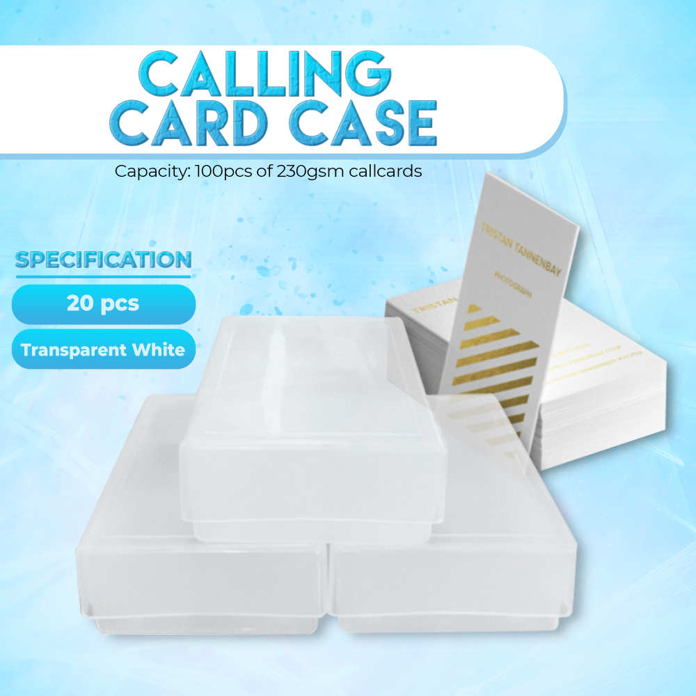 Print Digital Calling Card Box | Cardstock Case | Cardstock Box (20 pcs ...