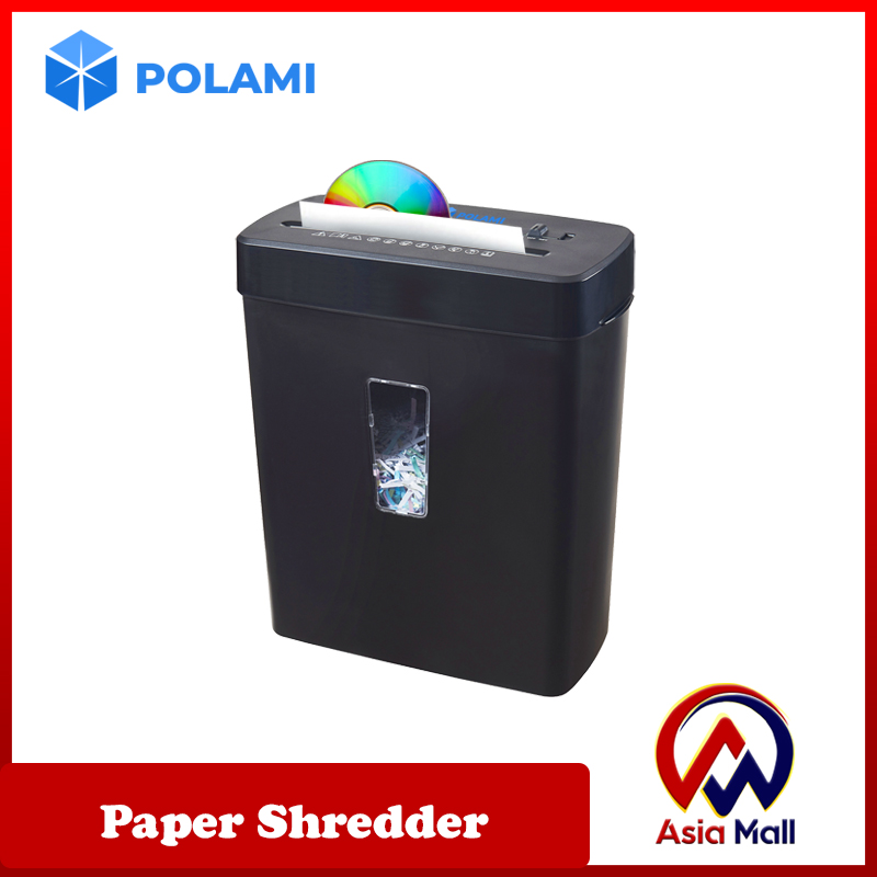 POLAMI Paper Shredder A4 automatic paper shredding machine, paper ...