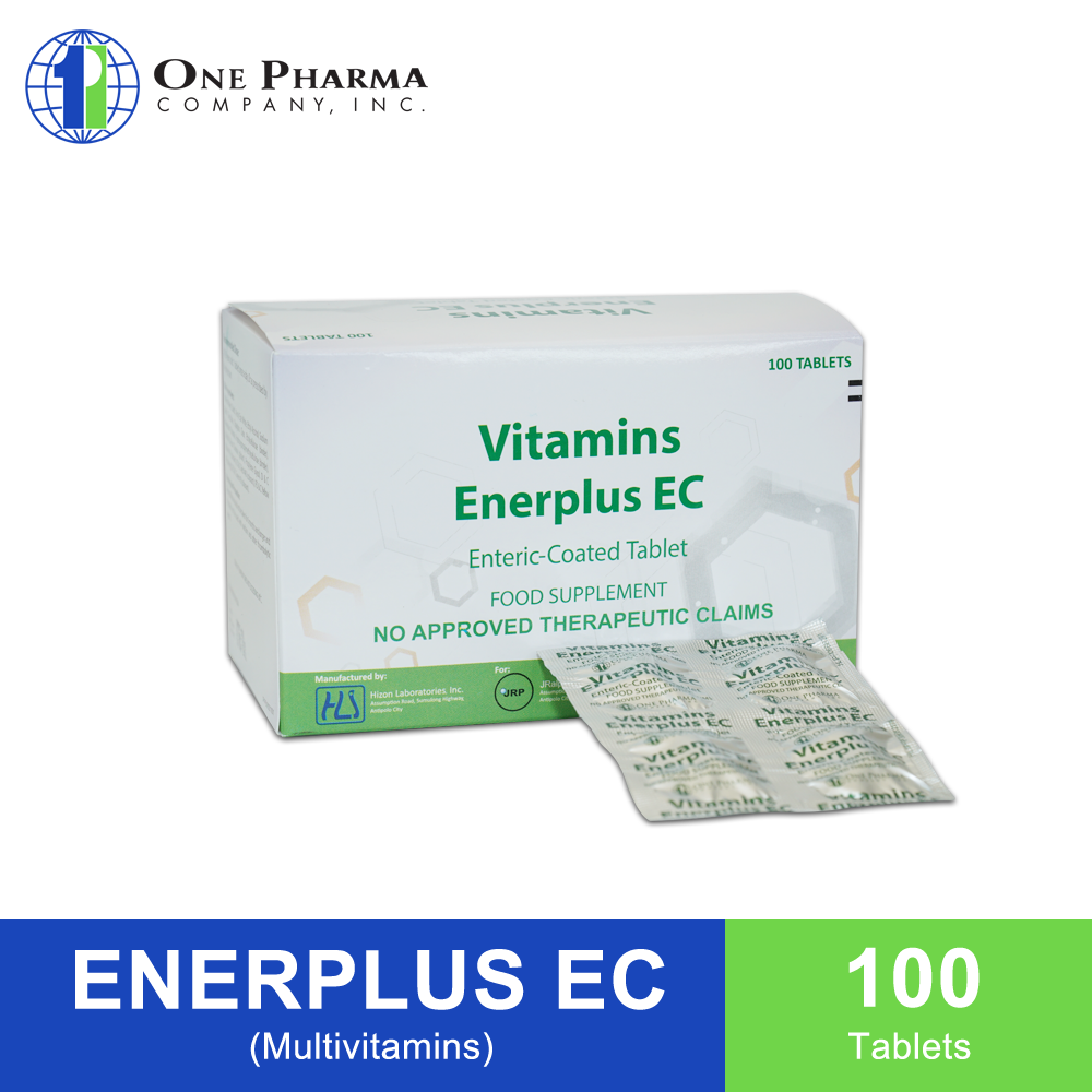 Enerplus EC (Vitamins) 100's | Lazada PH