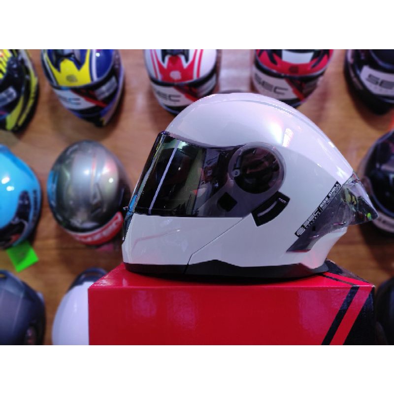 【Hot Stock】 Sec Rise V2 Modular Dual Visor (Free Smoke Lens) | Lazada PH