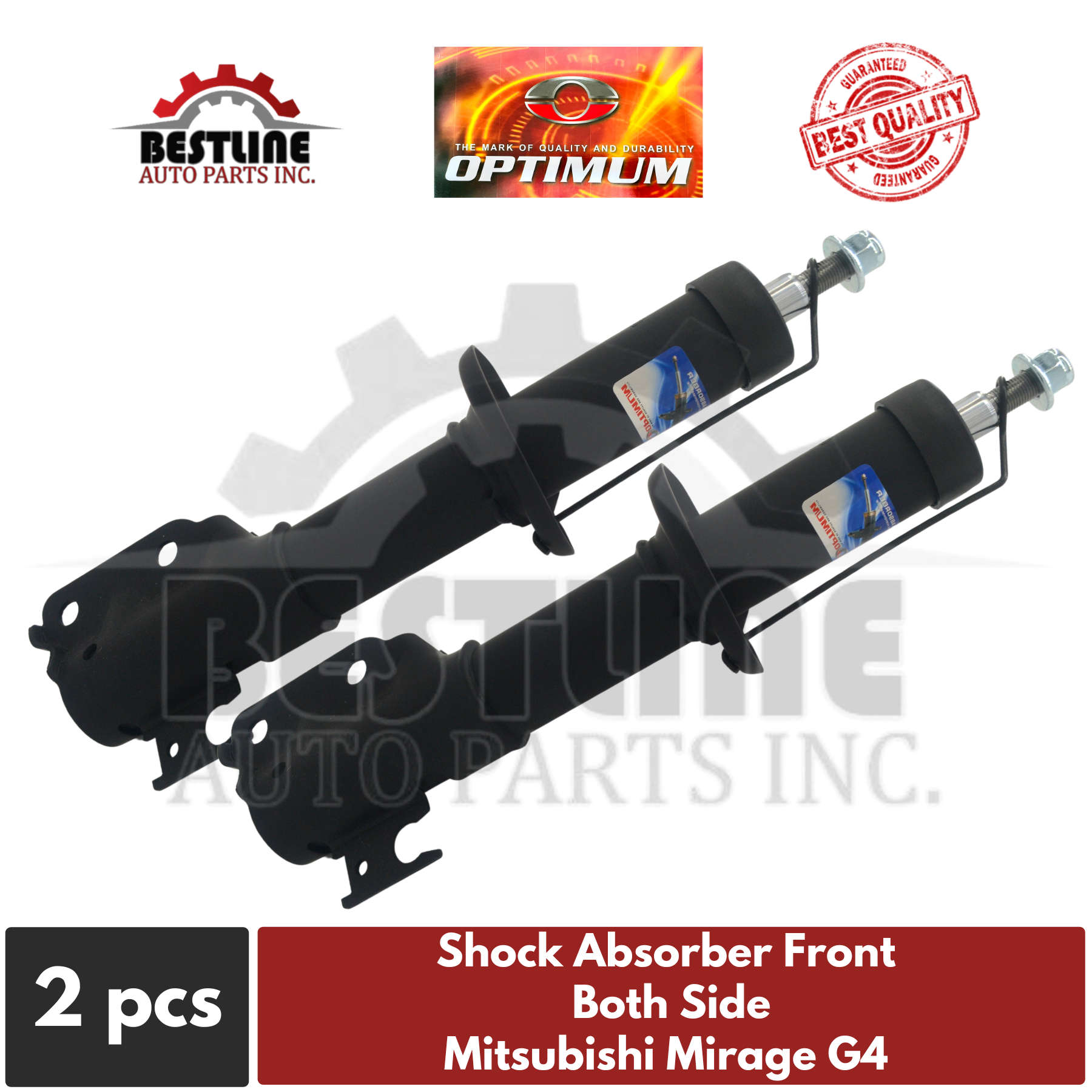 Shock Absorber Front Passenger and Driver Side (Both Sides) for ...