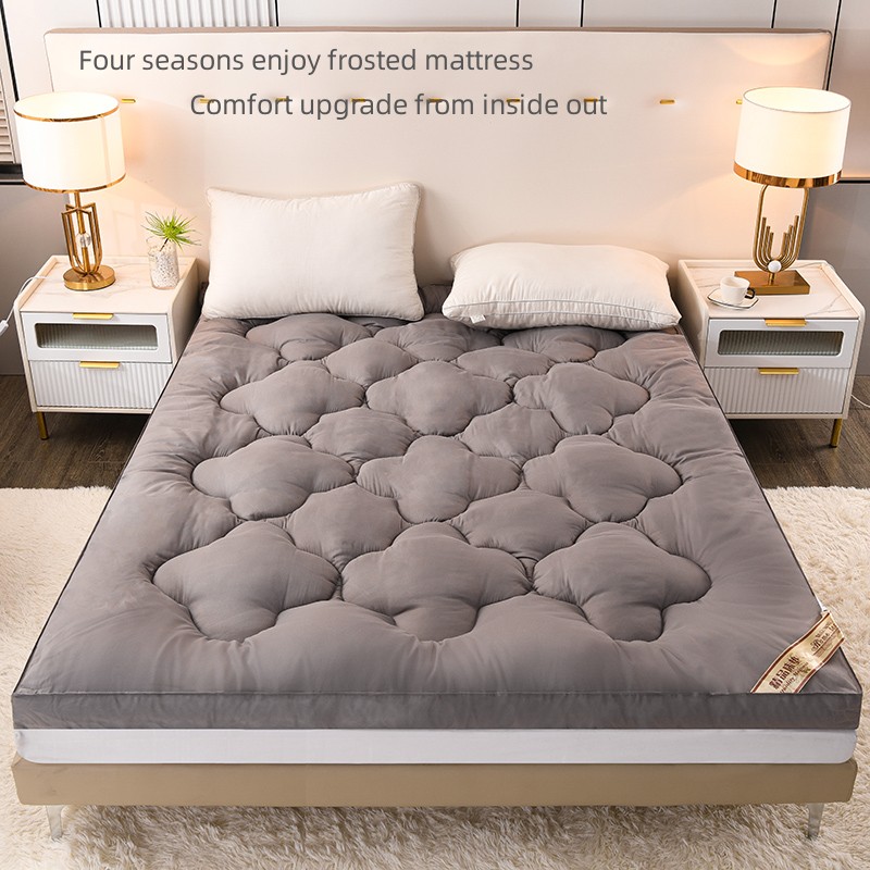 Foldable Thicken Cotton Tatami Mattress Topper Lattice Elements ...