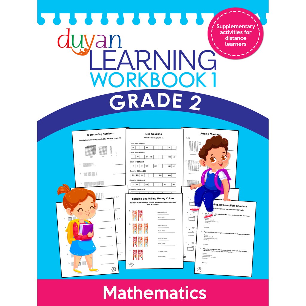 Duyan Learning Workbook 1 - Grade 2 Mathematics | Lazada PH