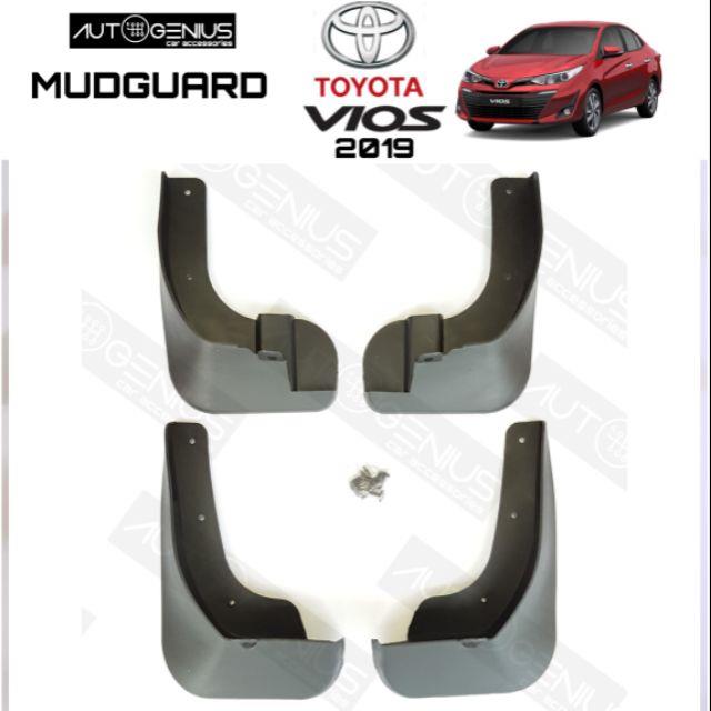 Toyota Vios 2019 2023 J E G XE XLE Mudguard AGph COD Mud Flaps Guard NO ...