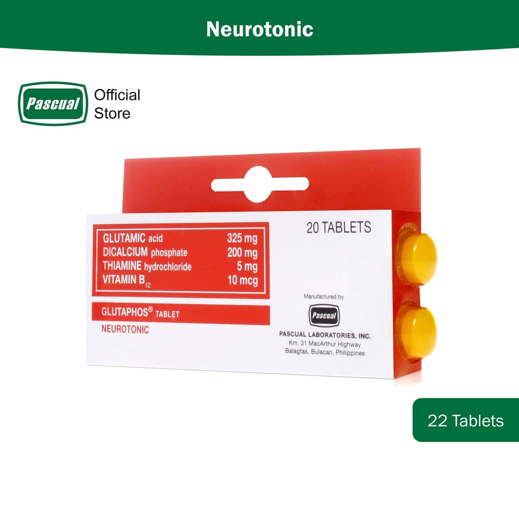 Glutaphos Tab 20 2 Promo Pack | Lazada PH