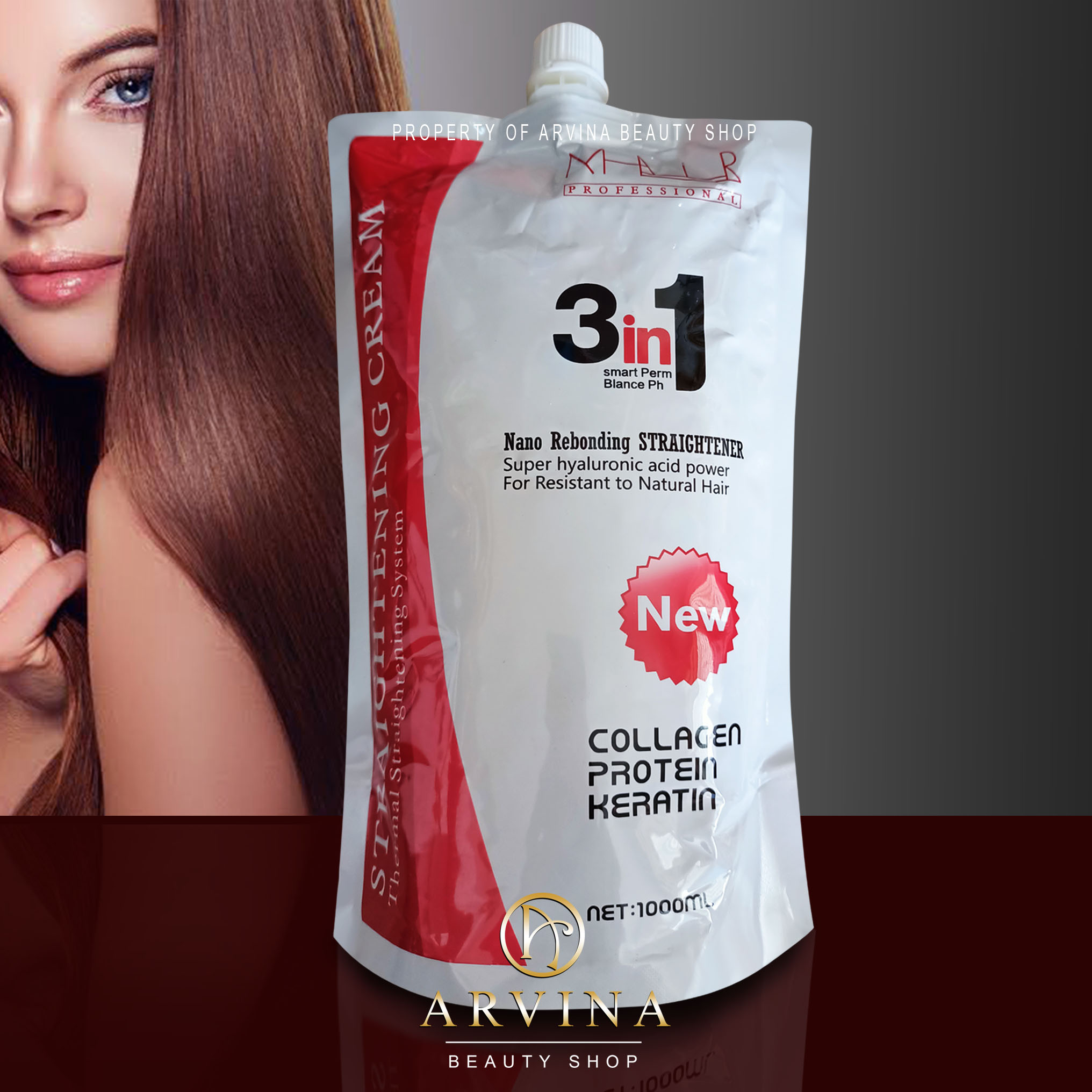 Mair 3in1 One Step Nano Rebonding Cream 1000ml ORIGINAL | Lazada PH